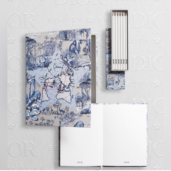 Dior | Office | Dior Around The World Notebook Pencil Set | Poshmark